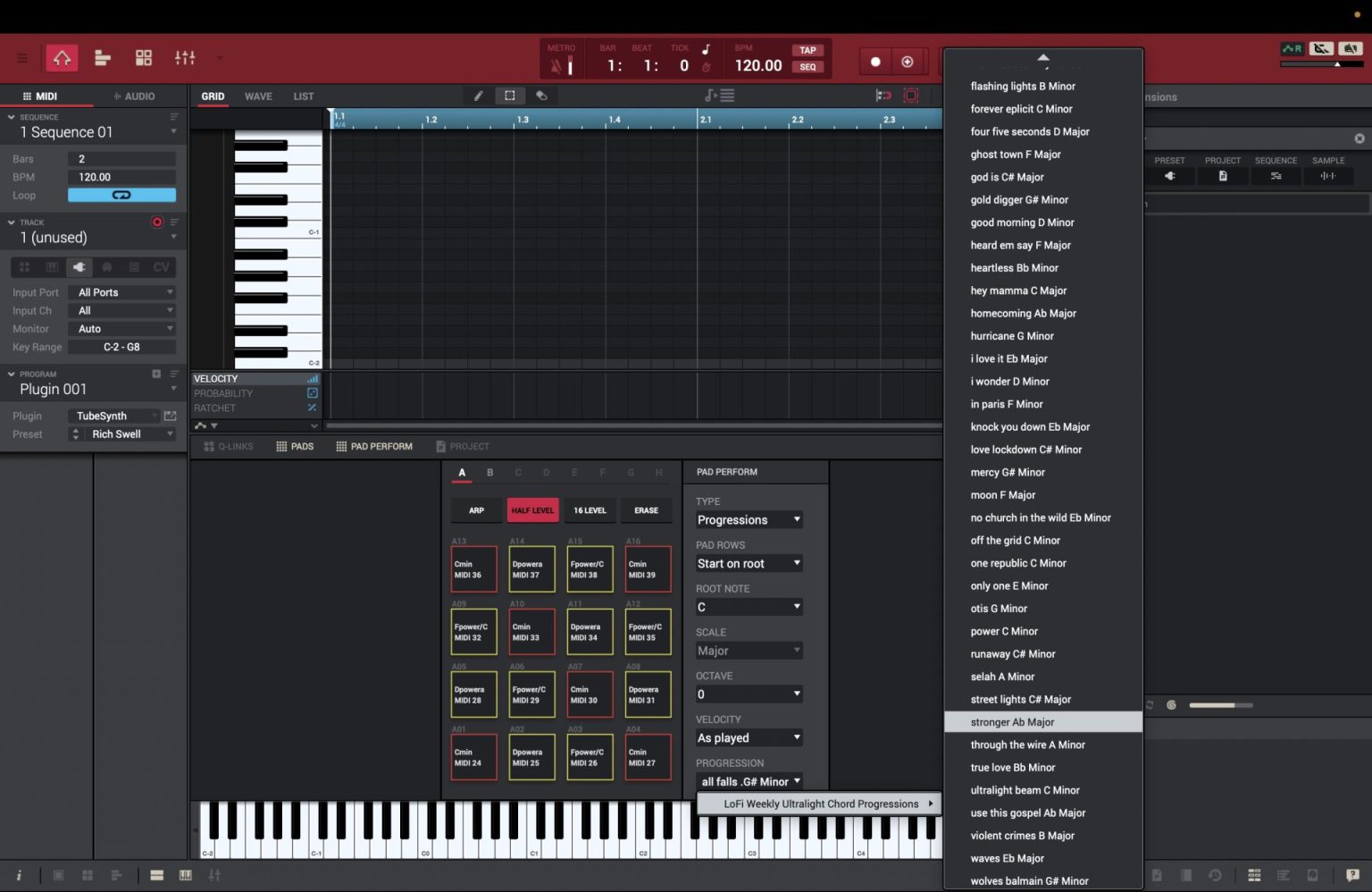 Installing Custom Chord Progressions in MPCs and Akai Force